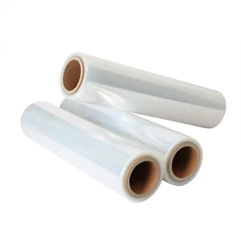Industrial Transparent Plastic Stretch Wrap Film Roll Wrapper - Buy ...