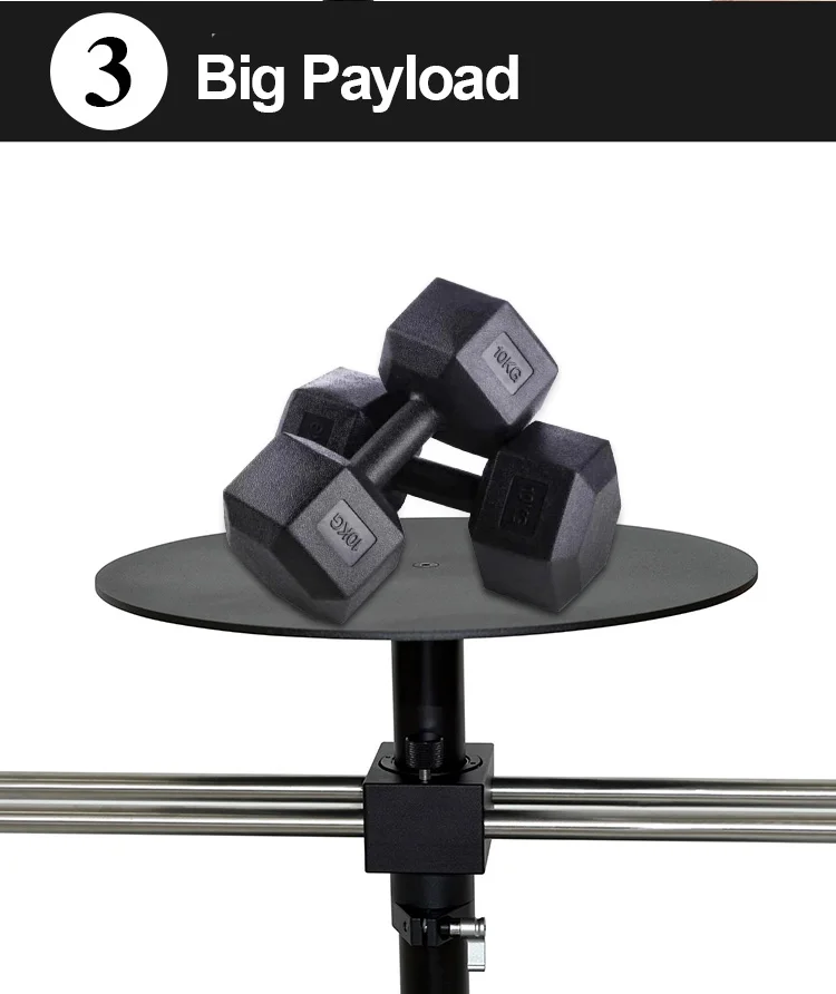 360 Photography Turntable - Spinning Camera Rig for Filmmakers