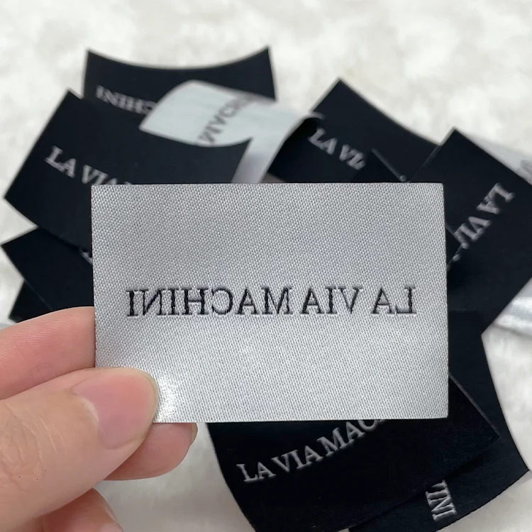 Custom Garment Product Logo Packaging Heat Press Label Ironing Hot Melt ...