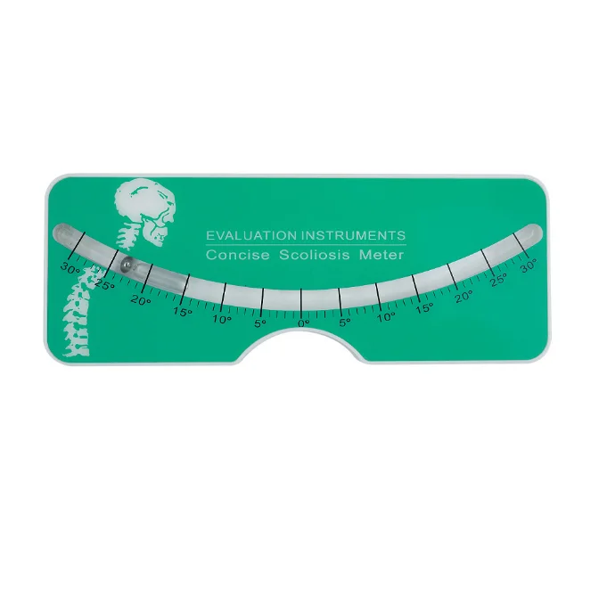 Scoliometer Spinal Screening Rehabilitation Evaluation Tool Level Water ...
