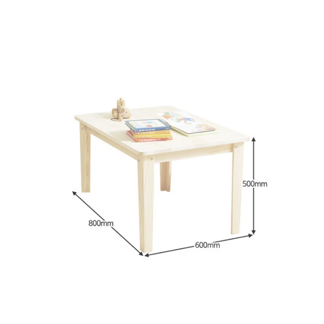 Wooden Study Desk Montessori Furniture Preschool Learning Table ...