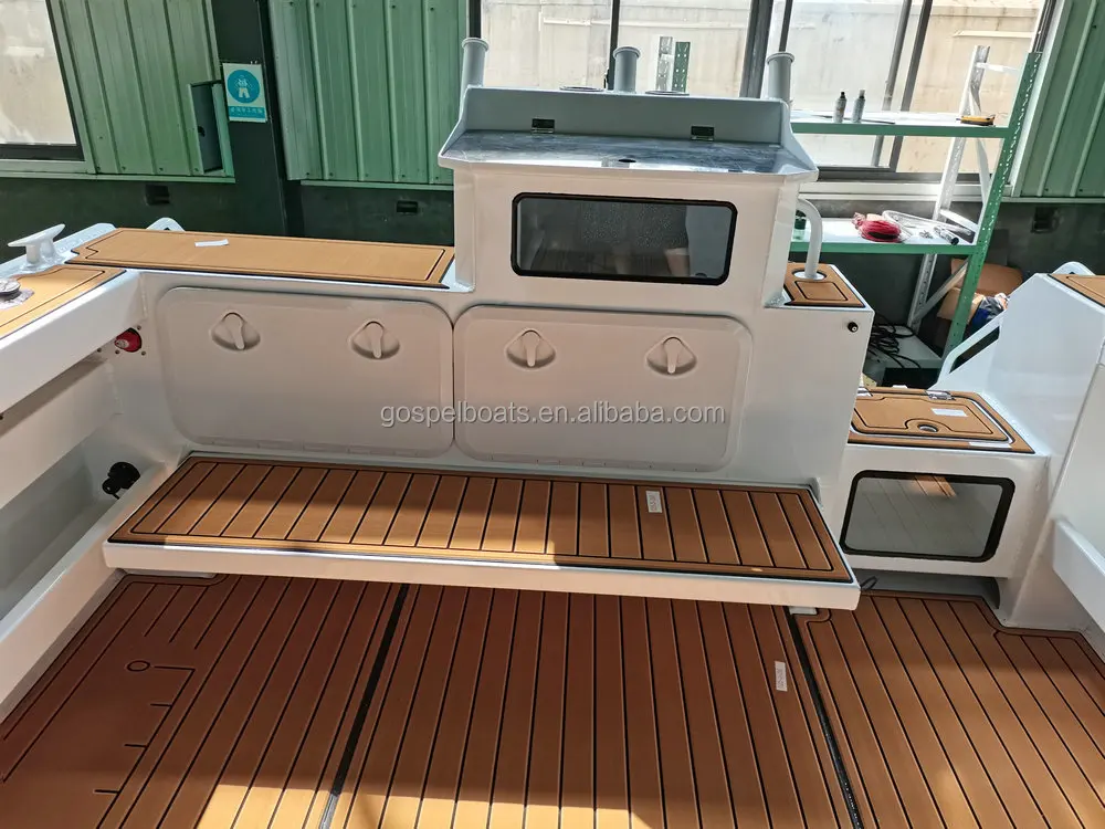 Boat Factory 25ft/7.5m Aluminum Profisher Ce Boat For Fishing - Buy ...