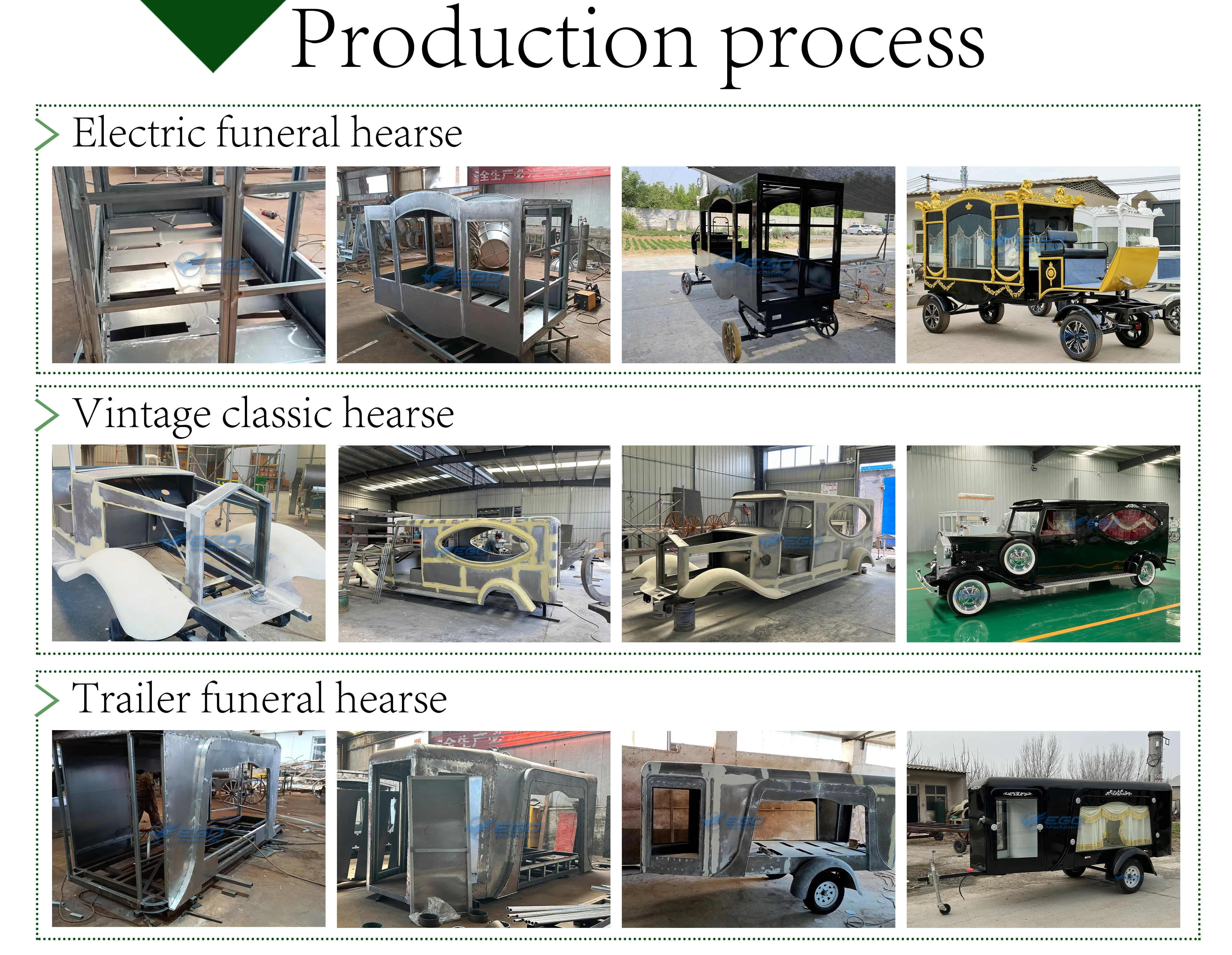 Funeral Hearse Electric Carriage for Funeral Car Multi-functional High ...