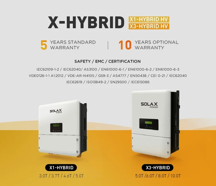 Solax On Off Grid Hybrid Inverter X3 6kw 8kw 10kw 15kw 48v 3 Phase ...