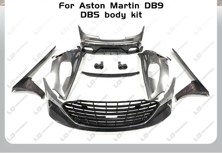 Aston Martin DB9 Body Kit - Upgrade to DBS Style Facelift