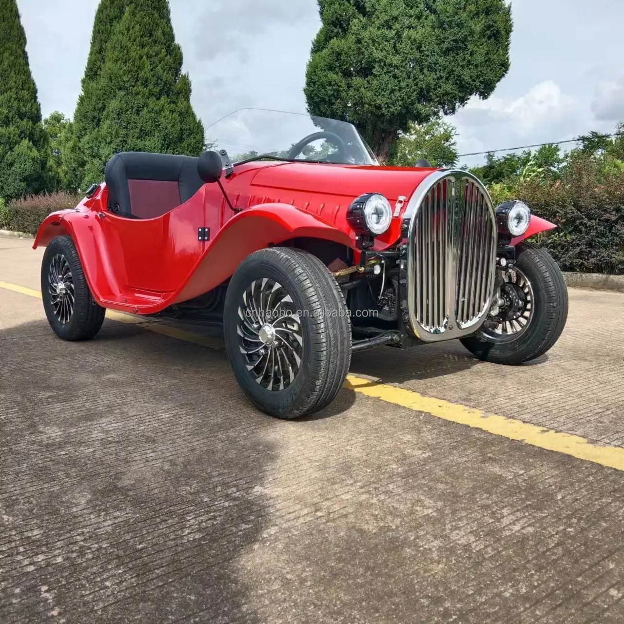 Hot Sale Vintage 72V Customized 2 Seater Side by Side UTV