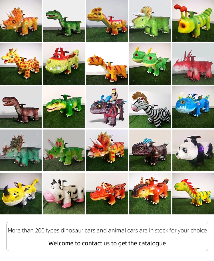 Motorized Dinosaur Ride-on Car For Kids - Customizable Oem/odm