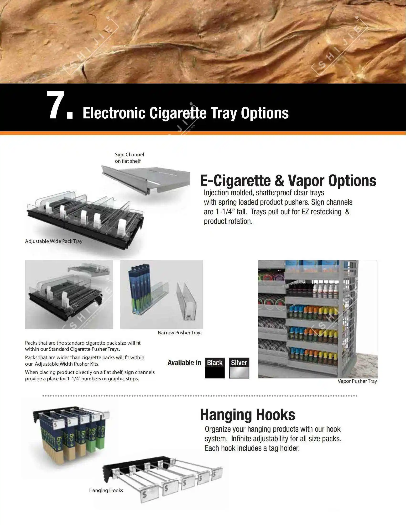 Customized Smoke Tobacco Shop Furniture Display Shelves Floor Stand ...