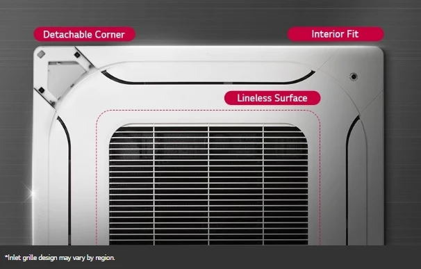 Lg Split 4 Way Vrf Ceiling Cassette Unit 24000btu Multi Zone Mini Split ...