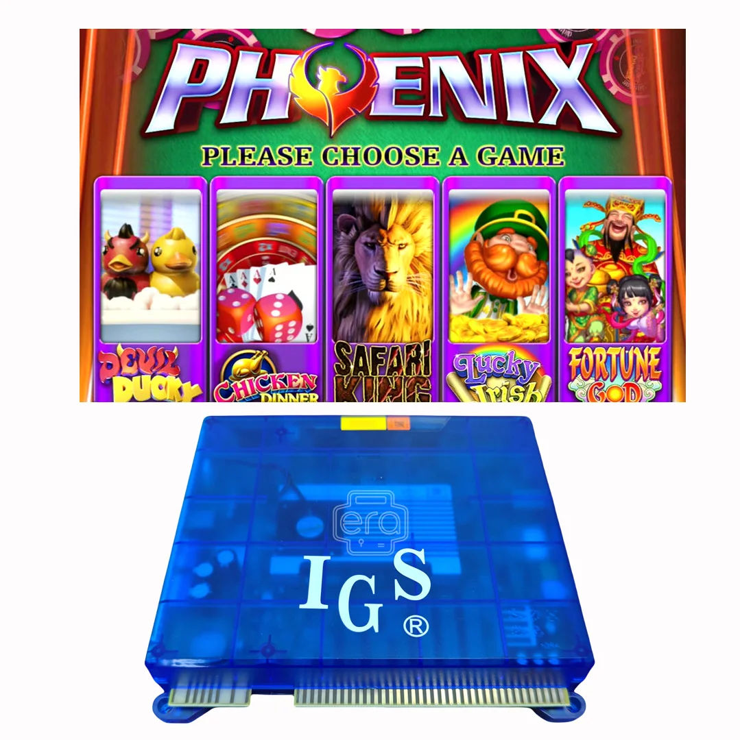 Igs Vertical Touch Screen Multi Games 5 in 1 Power Force Game Board for ...