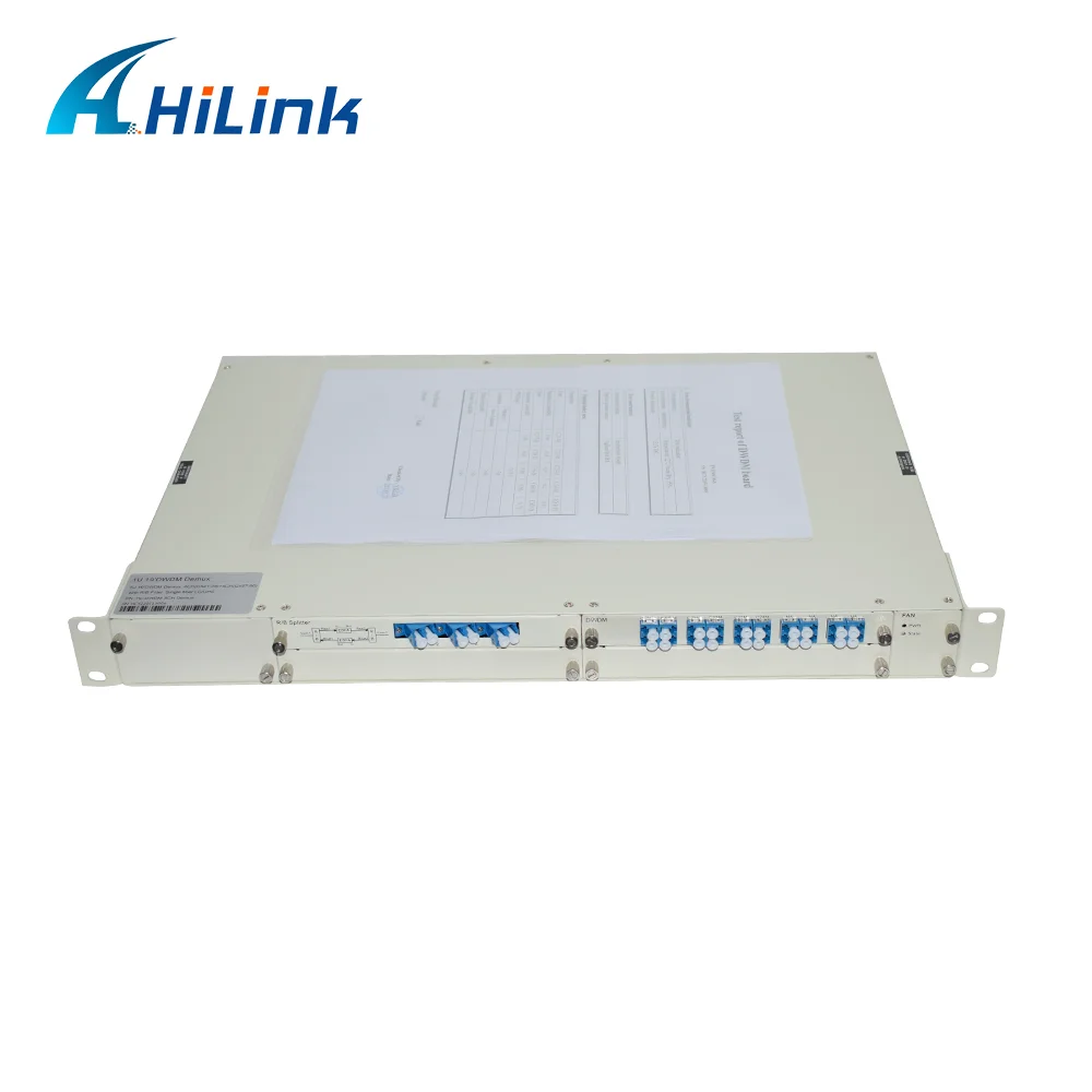 Compact fiber optic system Fiber optics DWDM solution EDFA card C band ...