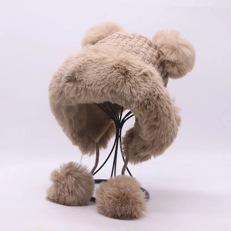 Warm Winter Hats with Earflaps - Perfect for Outdoor Activities