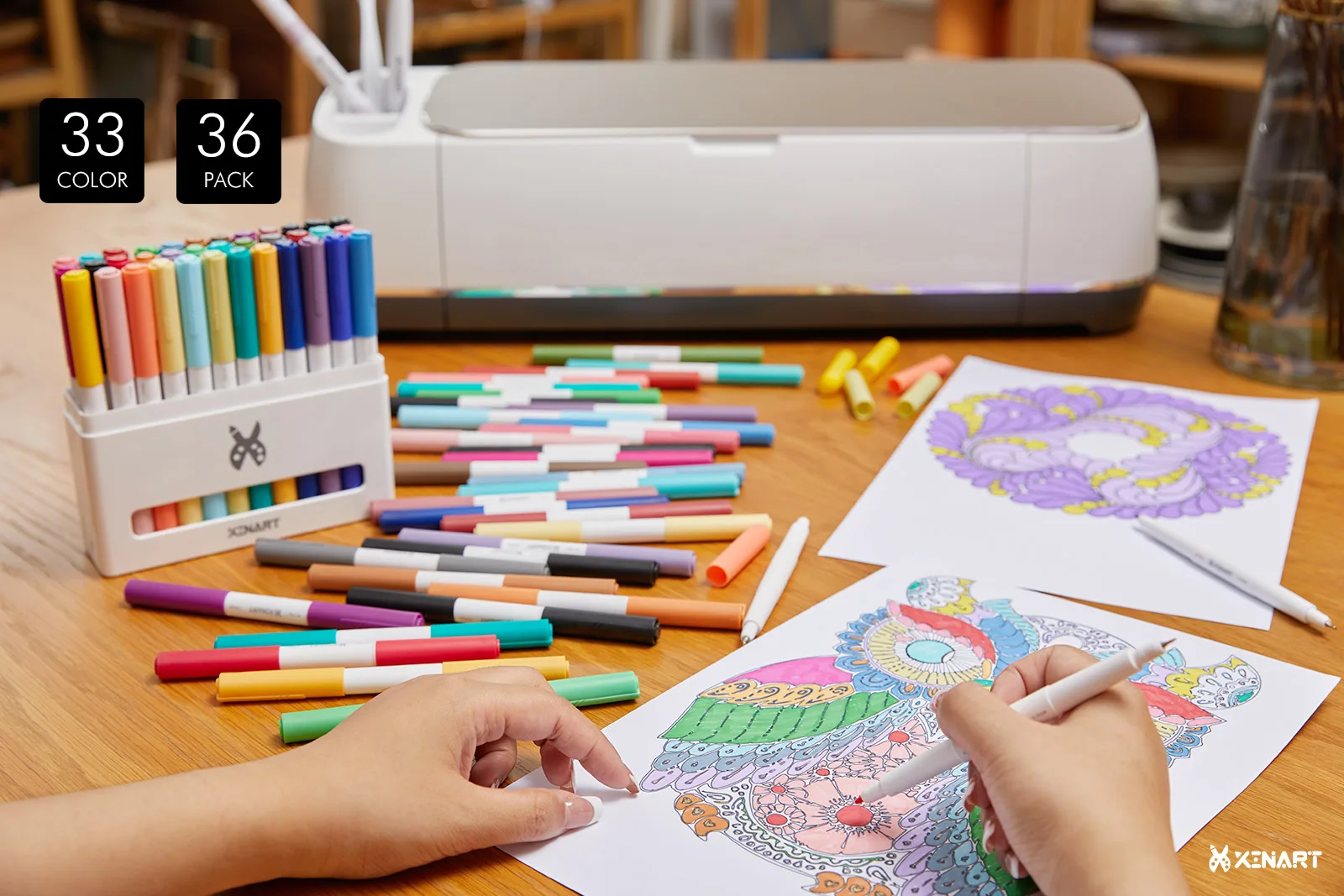 Xinart Dual Tip Marker Pens Set for Cricut Maker 3, Explore 3, Air 2 ...