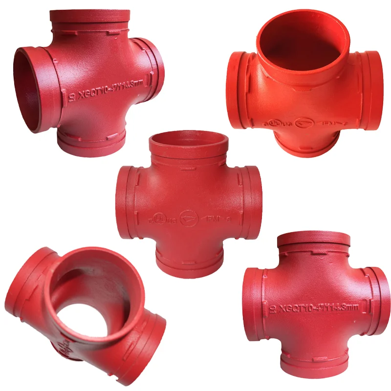Fire Fighting Ductile Iron Pipe Fittings Fire Protection System Elbow ...