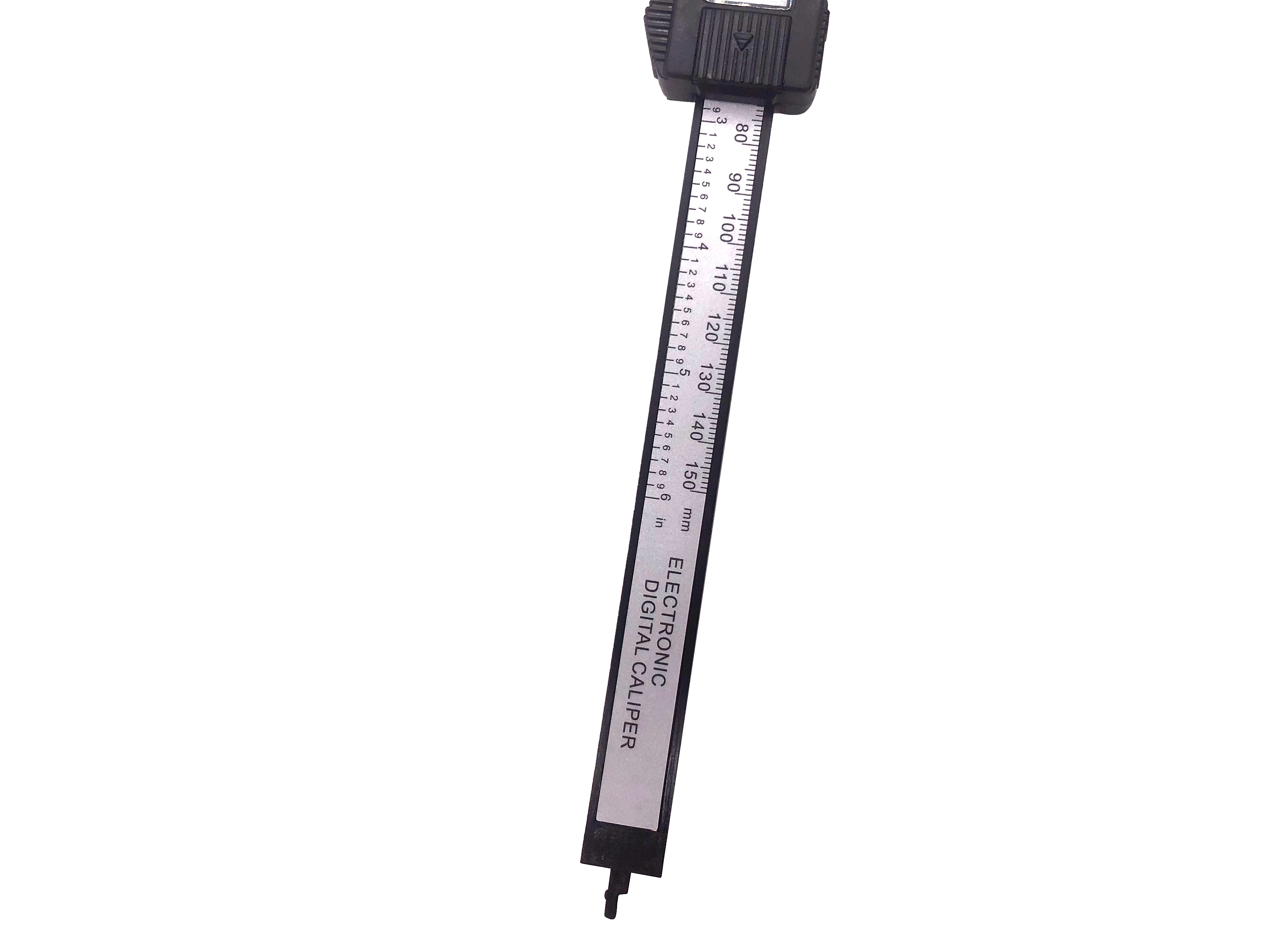 ABS Plastic Digital Slide Caliper Ruler 0-150mm/6inch