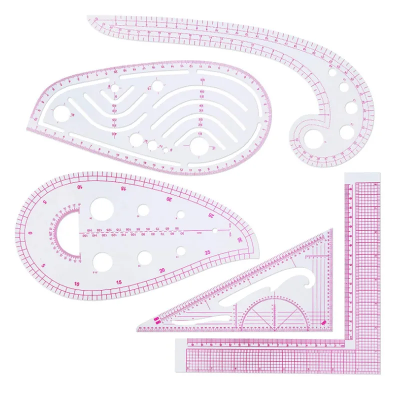 Plastic Dress Curve Rulers for Sewing Design DIY Tailor Scale Quilt ...