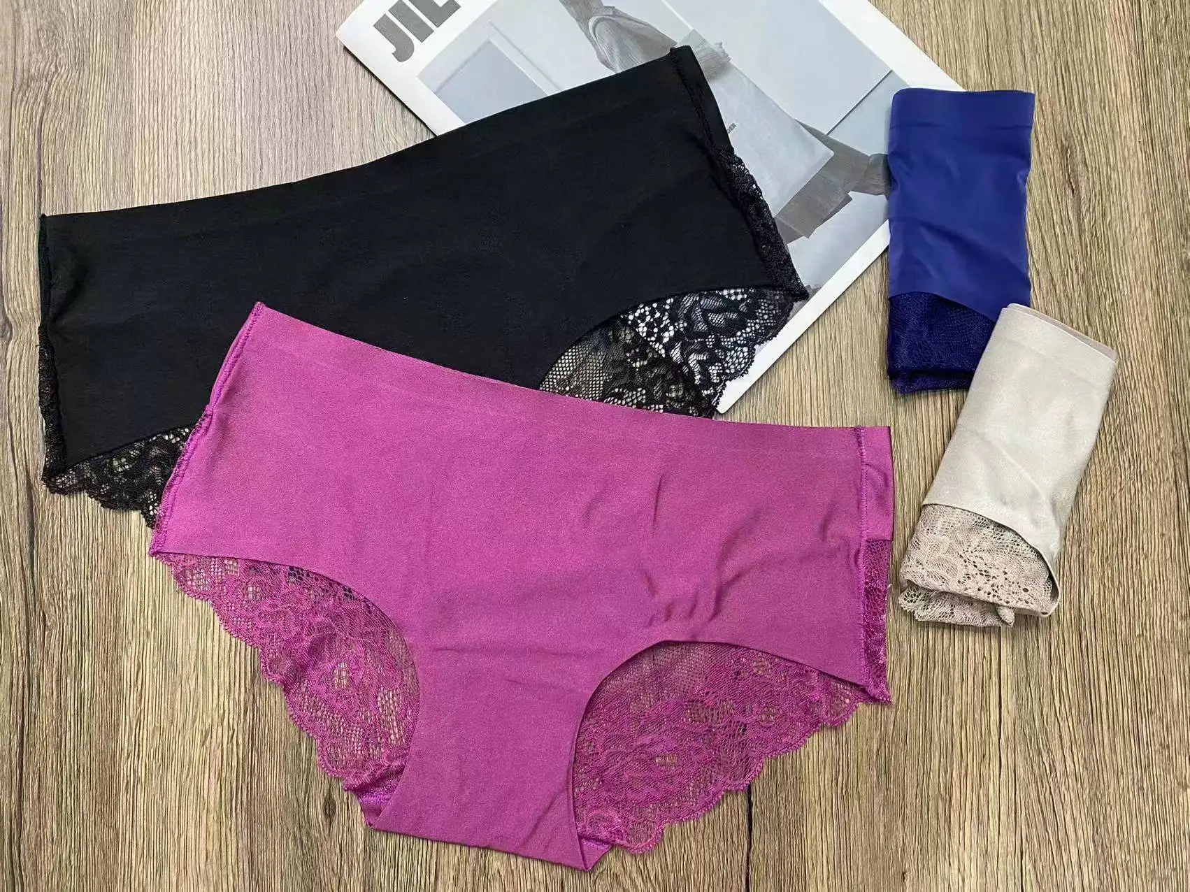 Stock High Quality Low Price Inventory High Quality Briefs Girl Panty ...