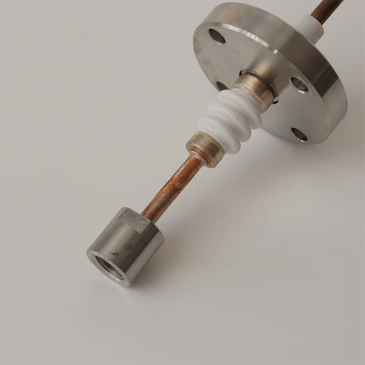 Vacuum Seal Feedthrough Connector Vacuum Flange Electrode Ceramic Seal ...