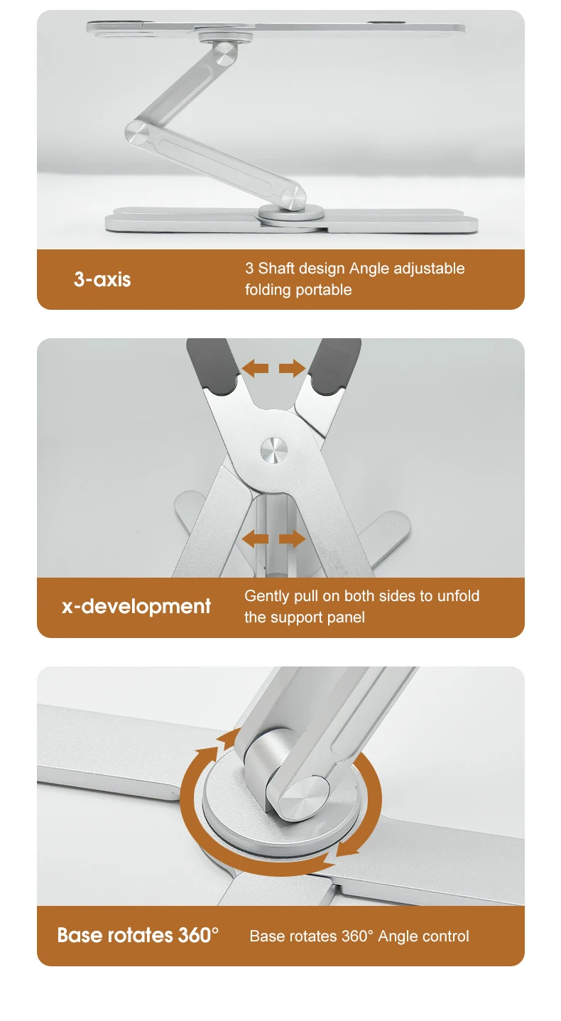 Wholesale Price 360 Rotating Foldable Adjustable Notebook Holder ...