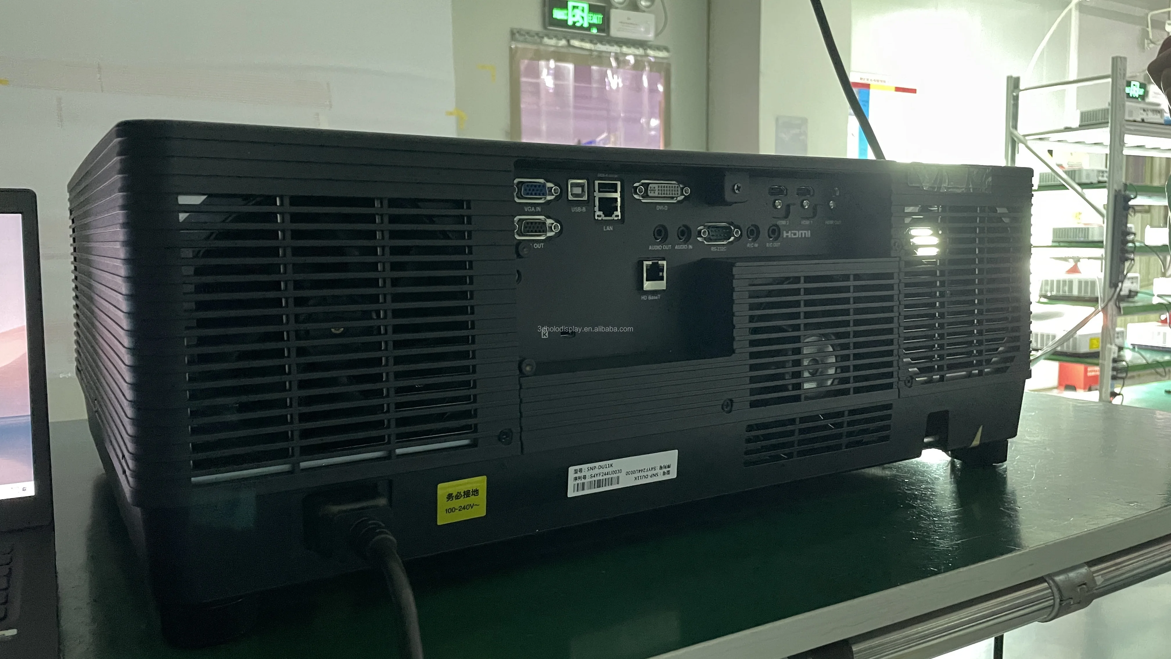 3D Projection Mapping Projector - 20000 Lumen Outdoor