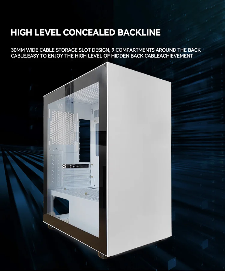 China Cheap Atx Cabinet Computer Case Vertical Office Computer Box Cpu ...