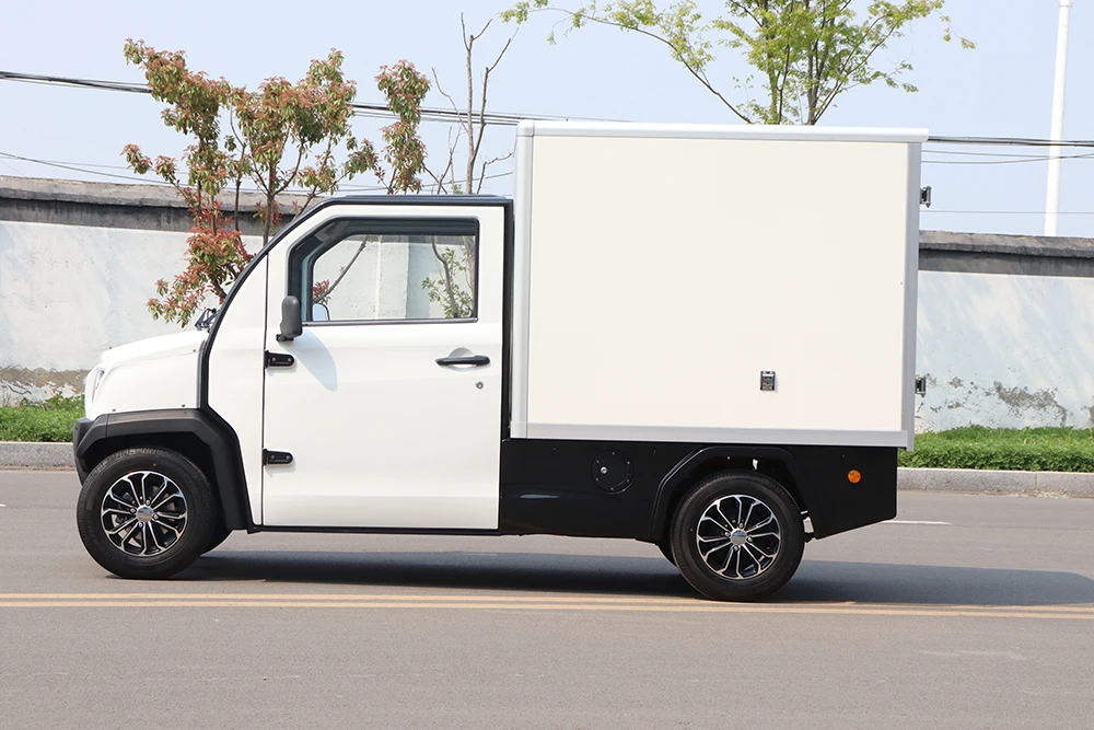 China New Electric Van Cargo - 130km Range & Bluetooth