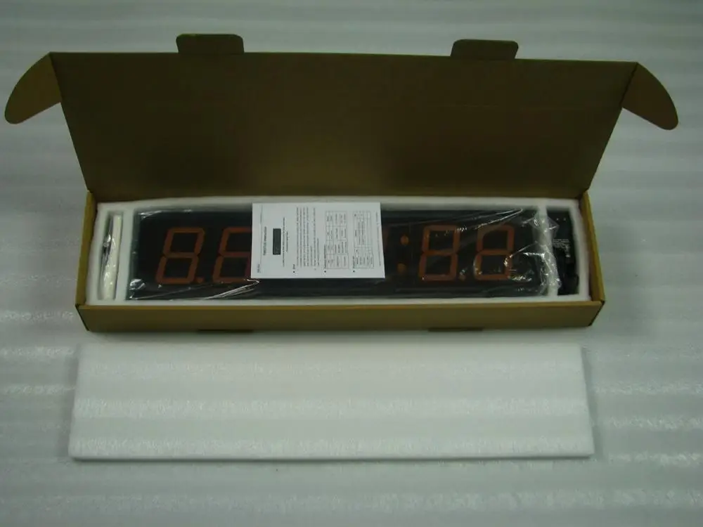 5 Inch 6 Digit Large Industrial Digital Wall Clock Wifi - Buy Wall ...