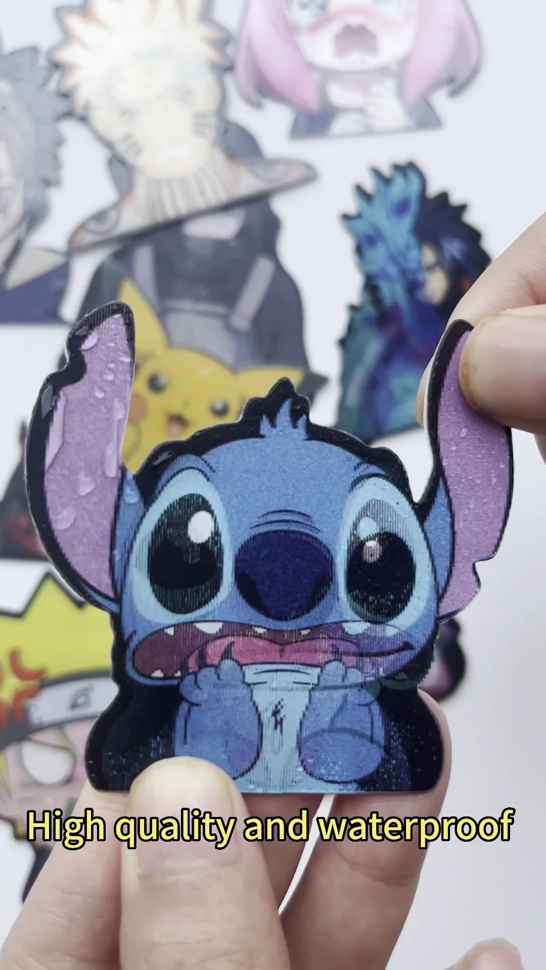 Waterproof 3d Anime Lenticular Motion Stickers Jujutsu Kaisen Dbzed ...