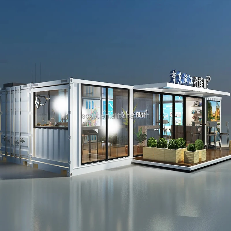 Quacent Luxury Modern Two Storey Container Prefabricated Home Tiny ...