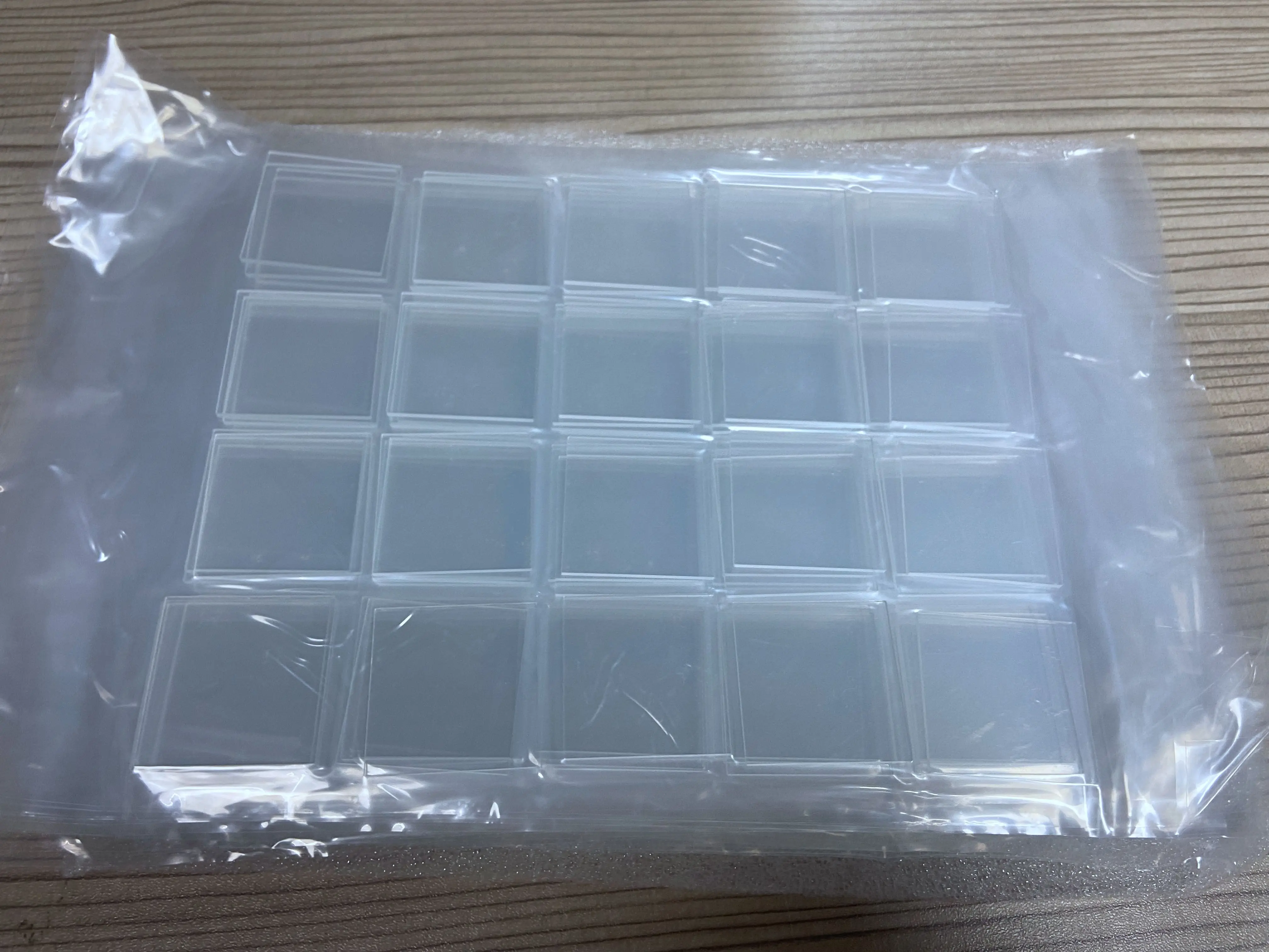 Custom 25x25x1.1mm ITO/FTO Coated Conductive Glass for Lab
