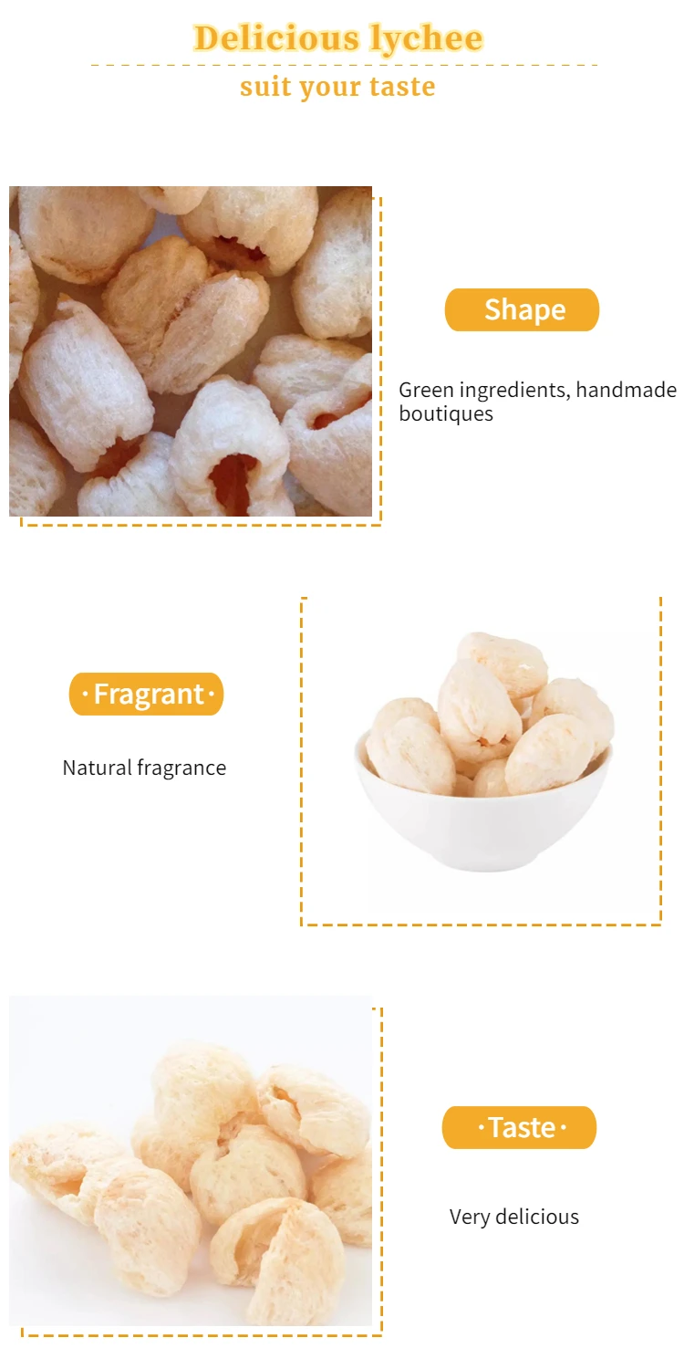 Freeze Dried Litchi FD Litchi Dried Lychee Wholesale Freeze-dried ...