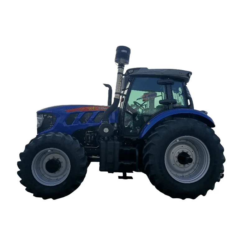 4WD Blue Agricultural Diesel Tractor Farmer's Used/New Tractor with YTO ...