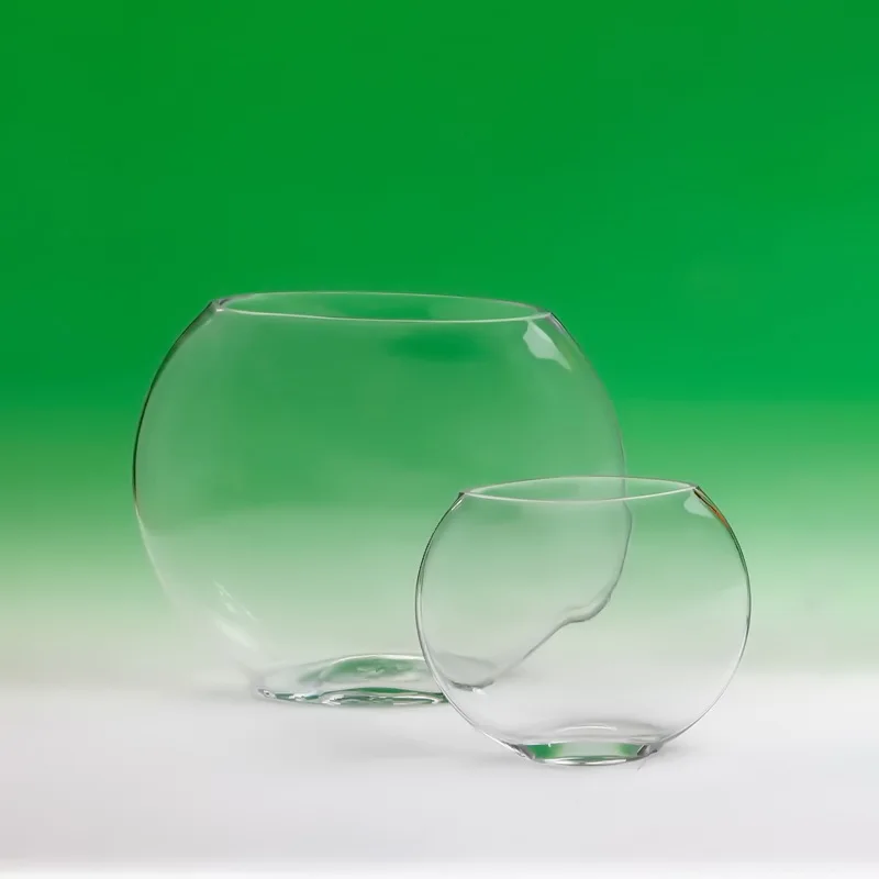 Glass Aquarium Flat Oval Shape Fishbowll in Guangzhou| Alibaba.com