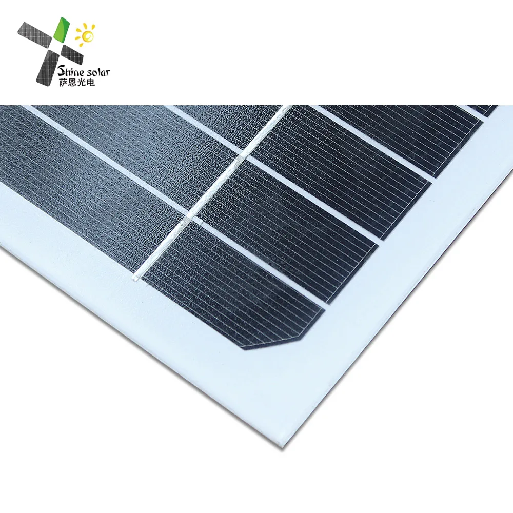 Oem 18v 36v10w 20w 50w 80w 100w Mono Glass Solar Panels For Led Solar ...