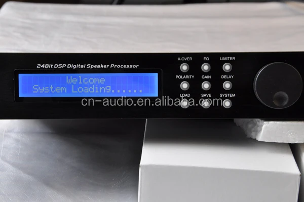 Professional Audio Equalizer Digital Audio Speaker Dsp Processor - Buy ...