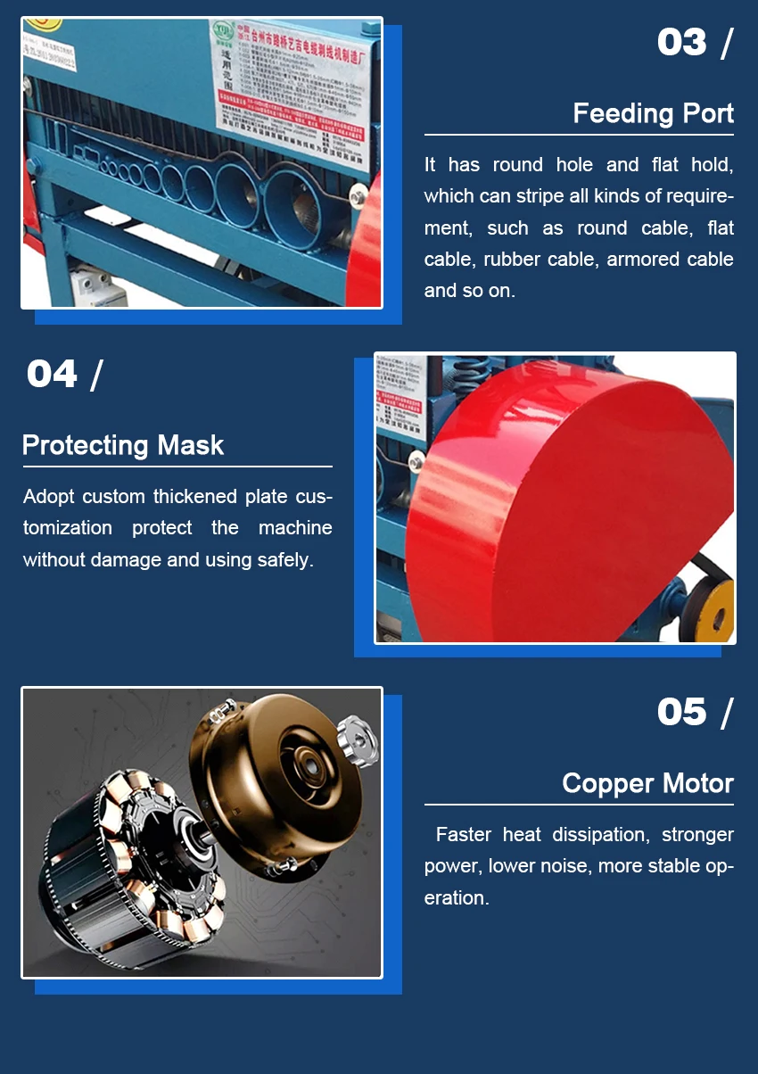 Wire Cutting Stripping And Crimping Machine Semi Automatic Stripping ...