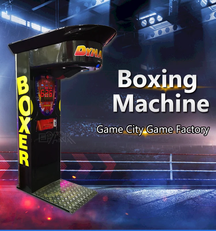 Coin Operated Games Arcade Punch Boxing Machine Electronic Boxing Game ...