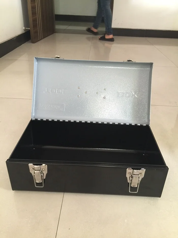 Portable Toolbox Lockable Cabinet Tool Storage Box Steel Organizer And ...