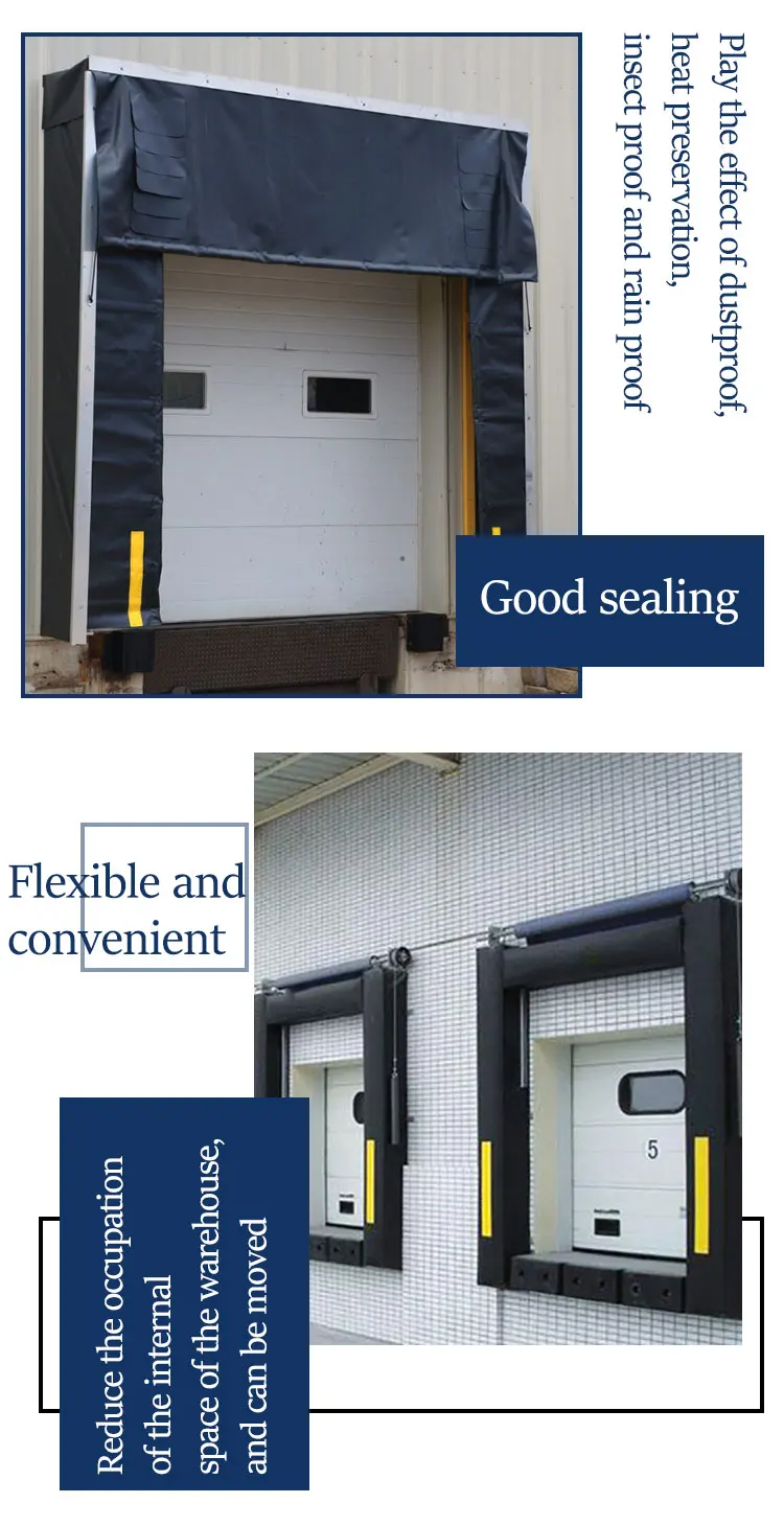 Polyester Insulated Sectional Adjustable Soft Sided Container Loading ...