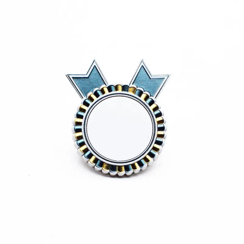 Sublimation Custom Pins Metal Logo Badges With Pin - Buy Custom Pins ...