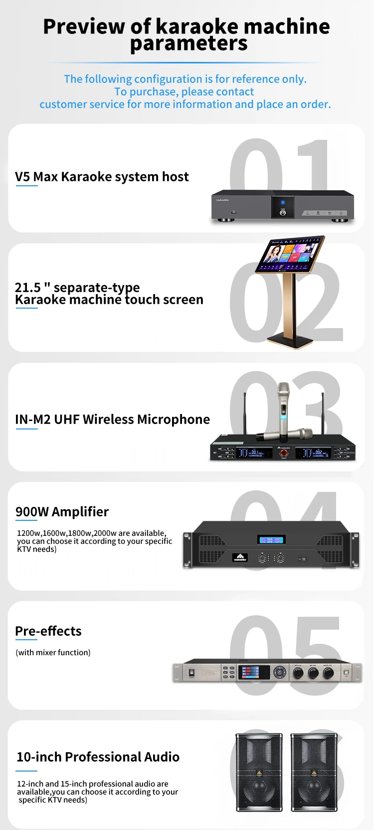 Top Professional Karaoke System KTV - Multi-Function KV-V5 Max with 8TB ...