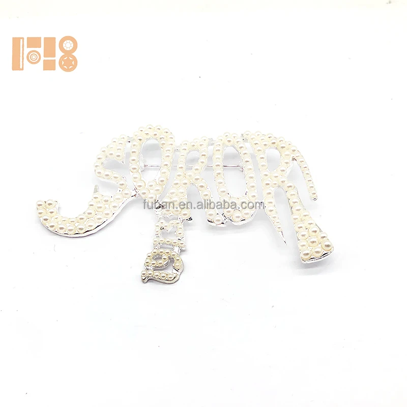 Custom Greek Sorority Letter Brooch - Diva Soror Oo-oop