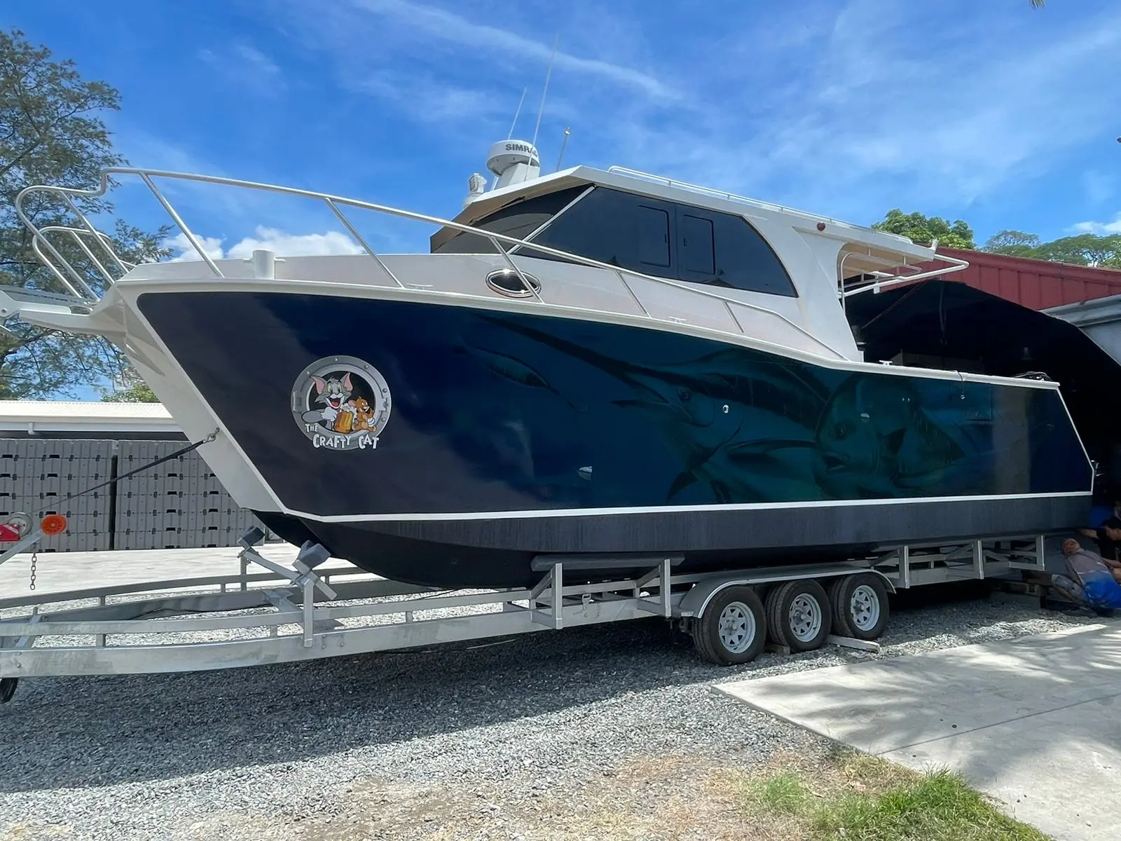 Poseidon Boat - 10m Catamaran Fishing Boat for Sport Yacht