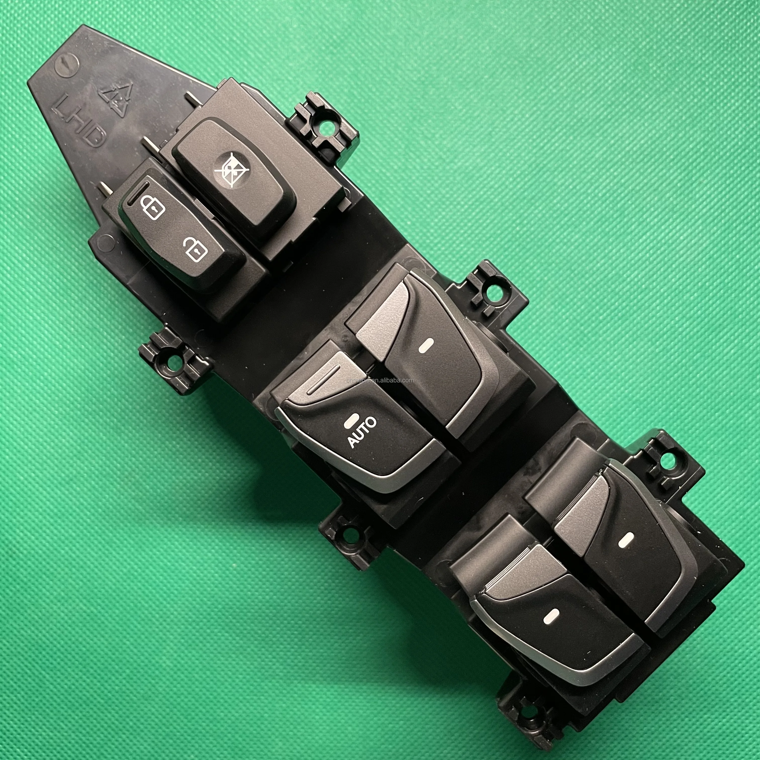 935702w000 전면 왼쪽 유리 리프팅 버튼 Contr 전면 전원 창 메인 스위치 어셈블리 2013 2014 2015 산타페 ...