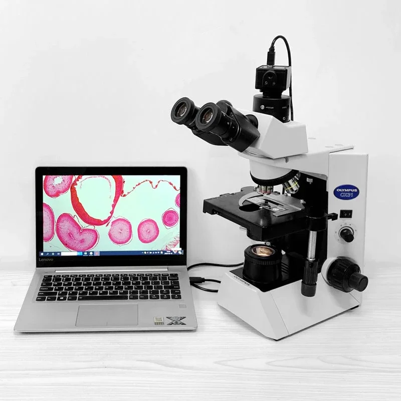 HD 5MP USB CMOS Binocular Stereo Microscope Camera