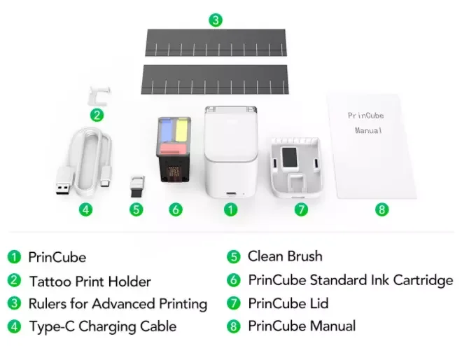 Kongten Mbrush Color Printer Smallest Wifi Handheld Mbrush Princube ...