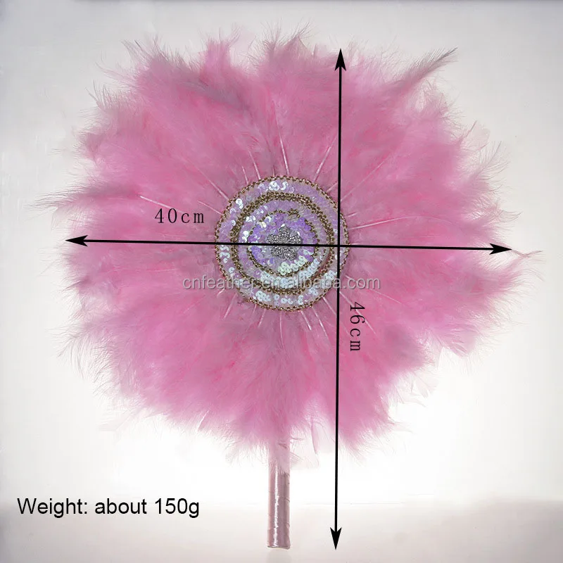 Top Cheap Custom African Traditional Wedding Turkey Large Round Feather ...