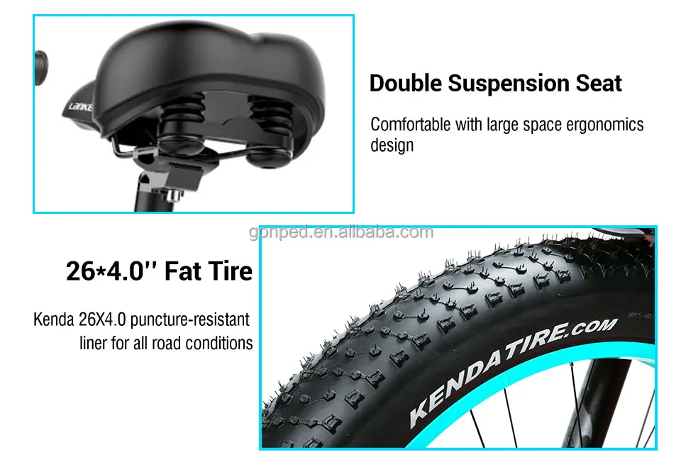 Full Suspension Ebike Alloy Aluminum Frame 750w Electric Mountain Bike Fat Tire E Bike Eu Stock ...