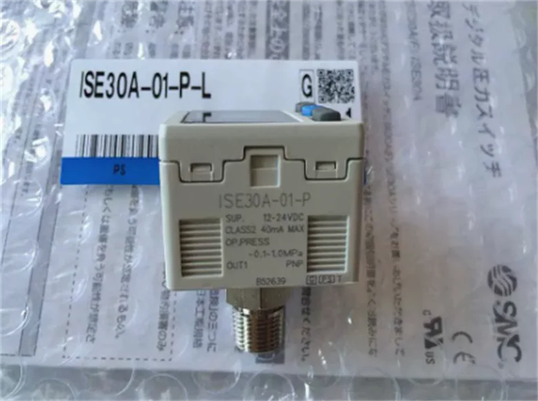 Smc High Precision Digital Pressure Switch Zse30a-01-a-l Vacuum Mixed ...