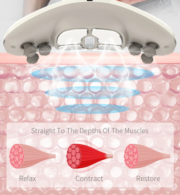 New Cordless Multi-Function Vibration Electric Reduction Belt